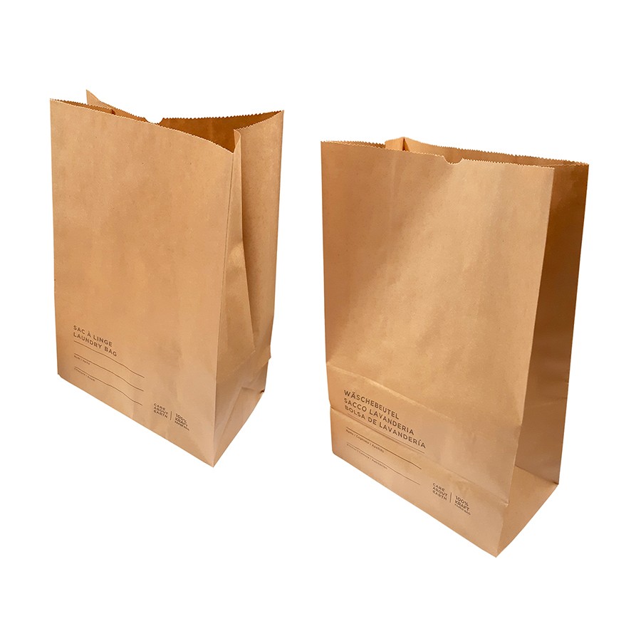 Paper kraft laundry bag